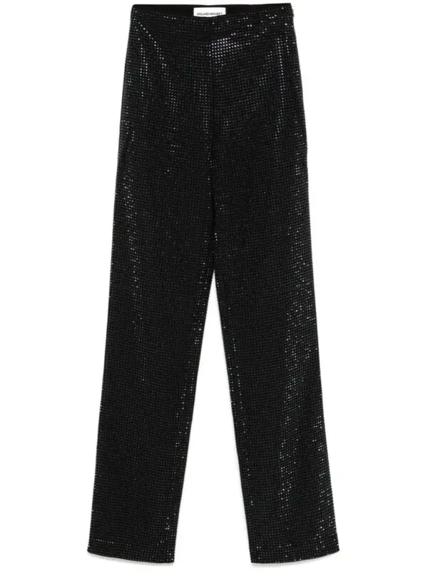 Roland Mouret Embellished Boot Cut Trousers