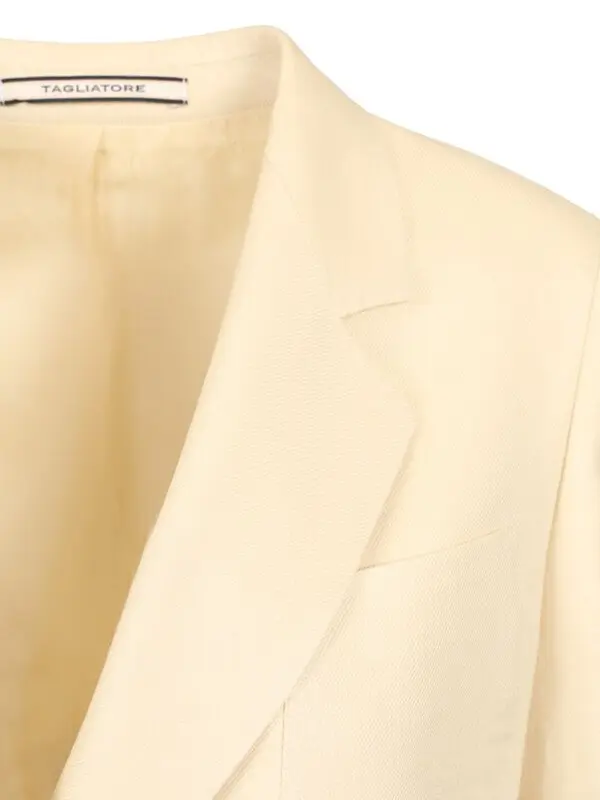Tagliatore Nayade Double-breasted Linen Blazer