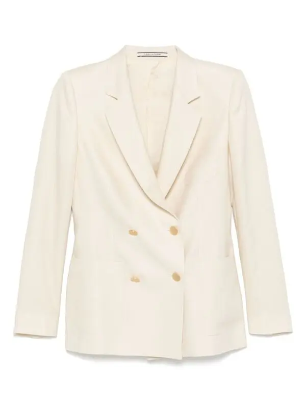 Tagliatore Nayade Double-breasted Linen Blazer