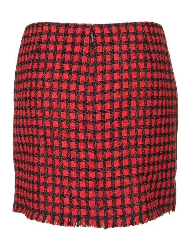 Versace Tweed Mini Skirt