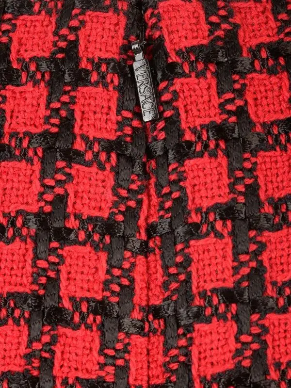Versace Tweed Mini Skirt