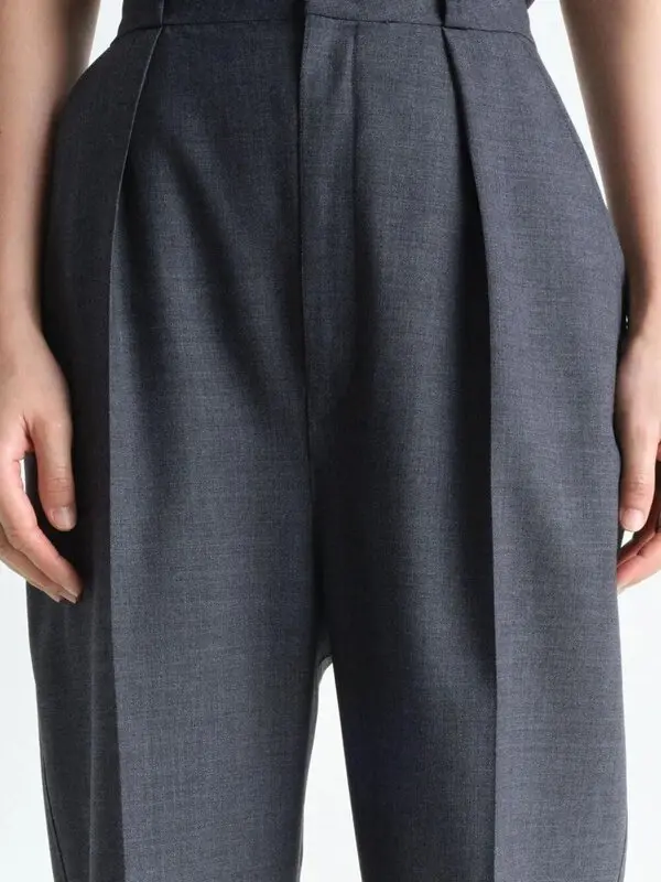 LEMAIRE Soft Trousers In Tropical Wool