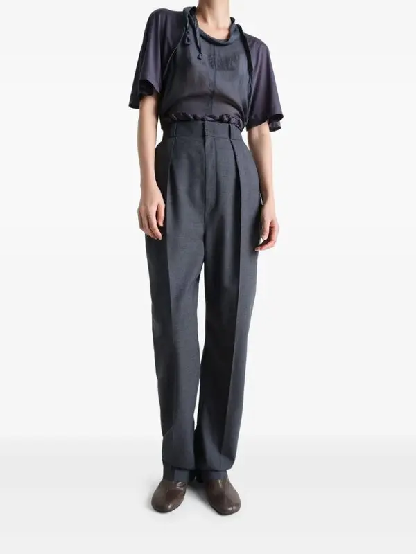 LEMAIRE Soft Trousers In Tropical Wool