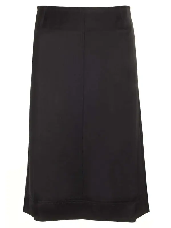 TOTEME Paneled Satin Midi Skirt