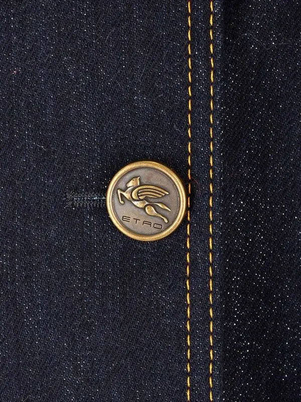 Etro Denim Waistcoat