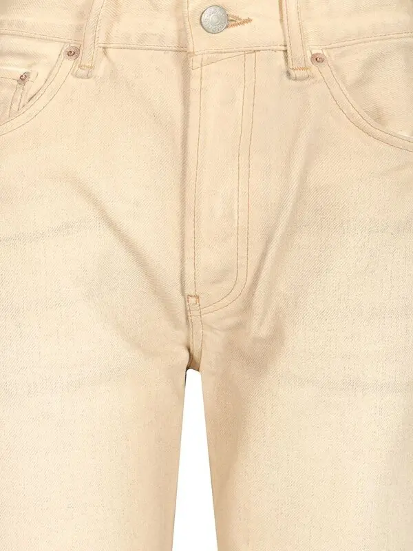 Acne Studios Wide Leg Jeans - Cream