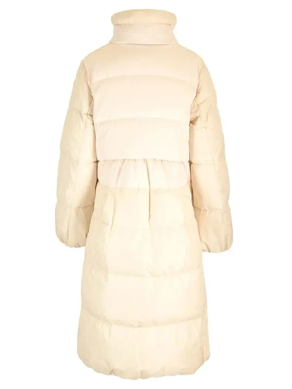 PARAJUMPERS Eyma Long Bomber Jacket - White