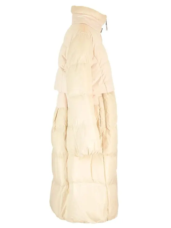 PARAJUMPERS Eyma Long Bomber Jacket - White