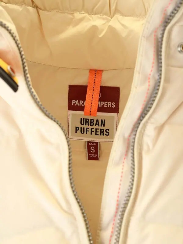 PARAJUMPERS Eyma Long Bomber Jacket - White