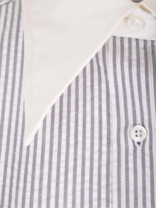 Thom Browne Seersucker Long Shirt