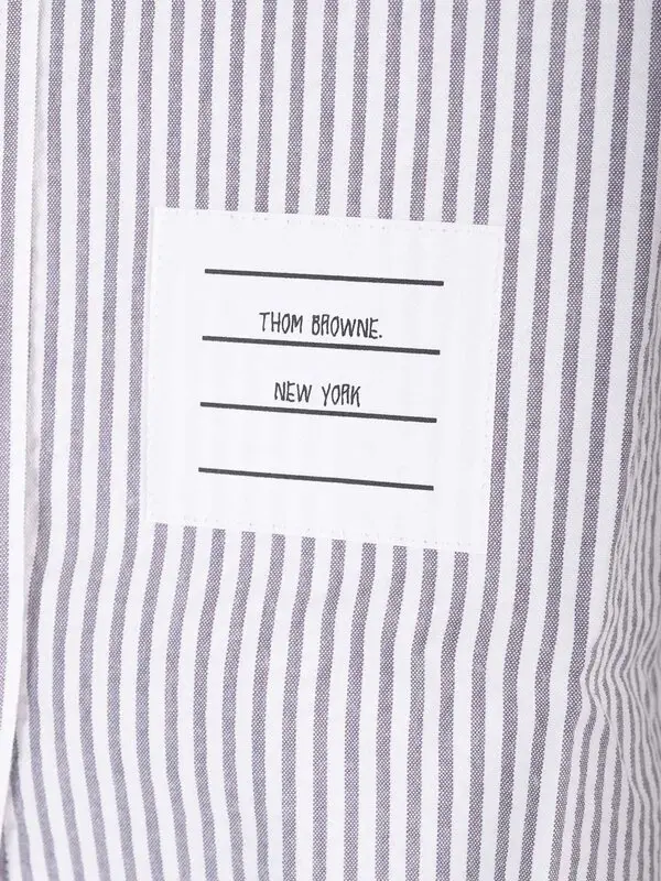 Thom Browne Seersucker Long Shirt