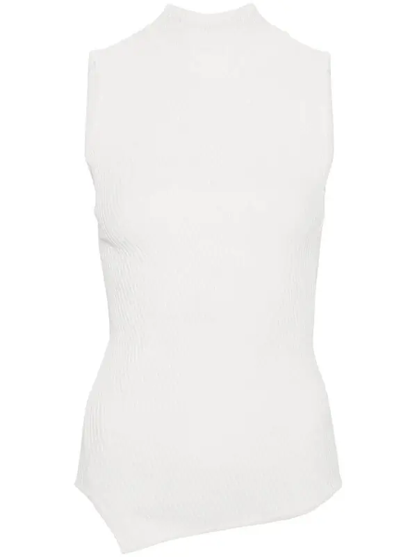 TOTEME Asymmetric Knit Top