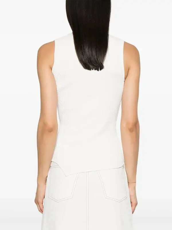 TOTEME Asymmetric Knit Top