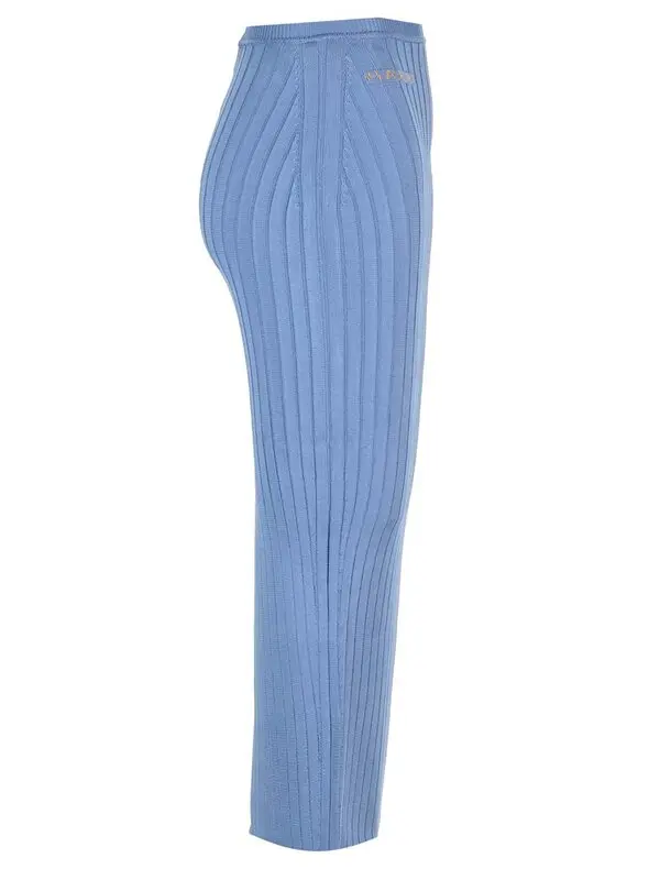 Marni Long Celestial Ribbed Skirt