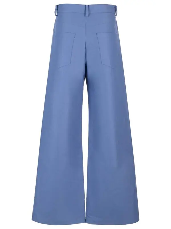 Marni Wide-leg Cotton Drill Trousers