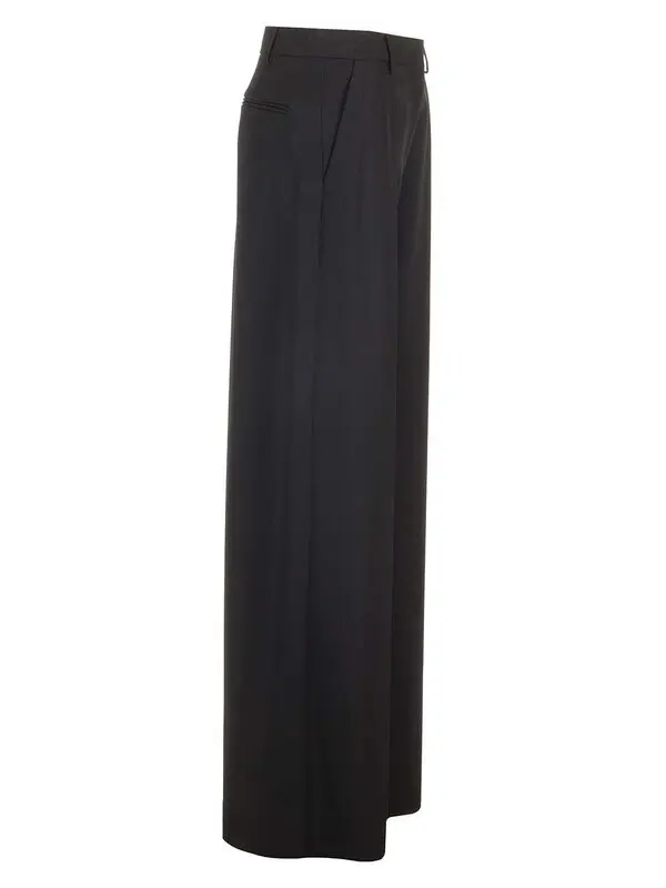 Valentino Garavani Grisaille Wool Trousers