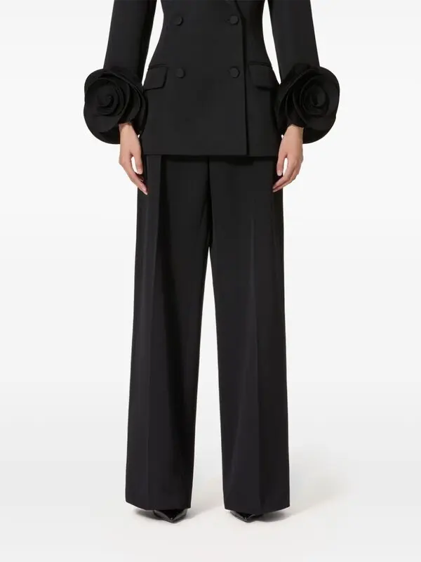 Valentino Garavani Grisaille Wool Trousers
