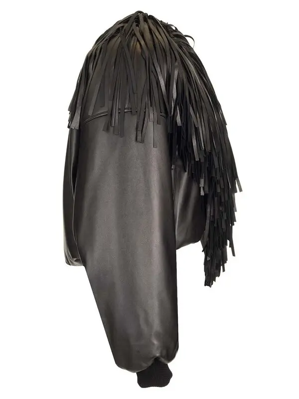 Alaïa Fringed Bomber Jacket