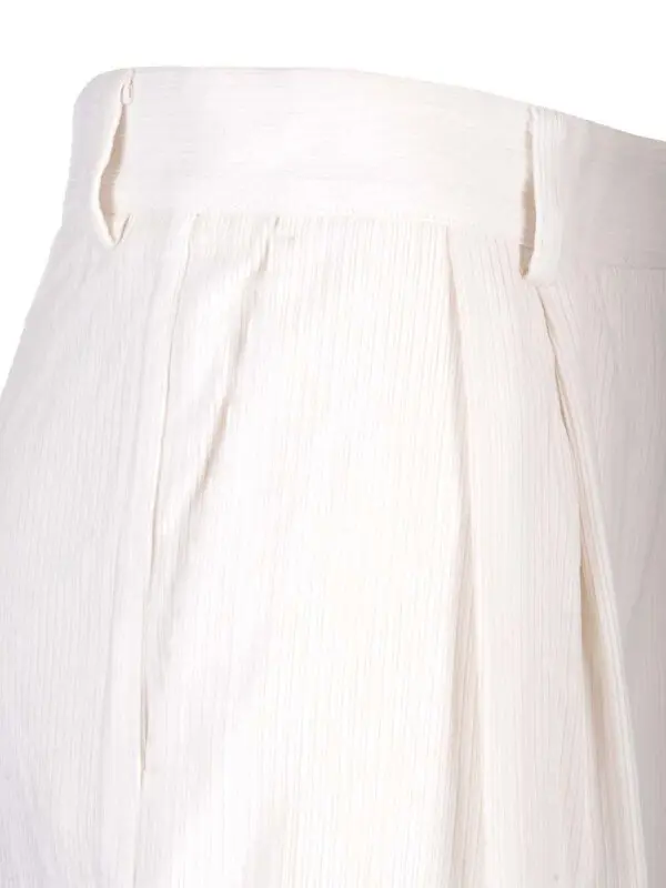 TOTEME Corduroy Trousers With Double Pleats