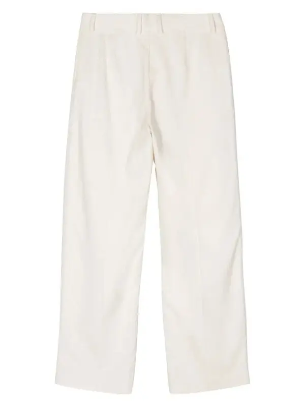 TOTEME Corduroy Trousers With Double Pleats
