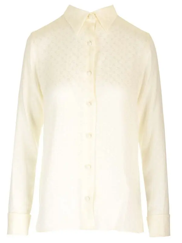 Palm Angels Silk Monogram Shirt