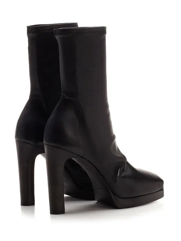 Rick Owens Wedge Ankle Boots
