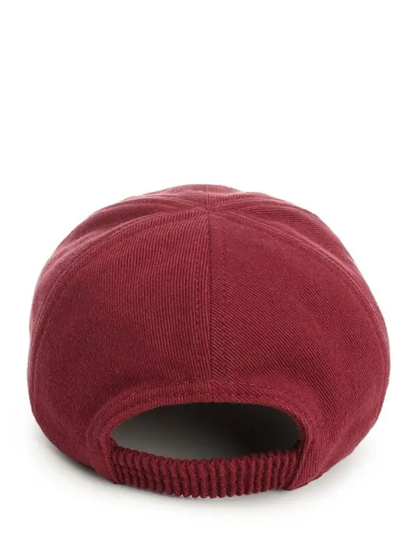 Miu Miu Cotton Drill Baseball Cap - Multicolor