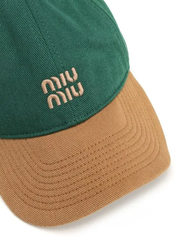 Miu Miu Drill Baseball Cap