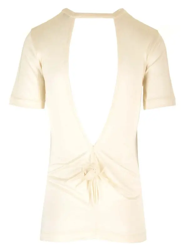 Loewe Silk And Viscose Top With Knot