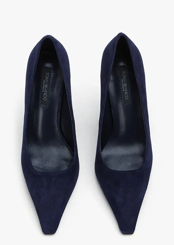 TONY BIANCO Swish Pointed Toe Court Heels