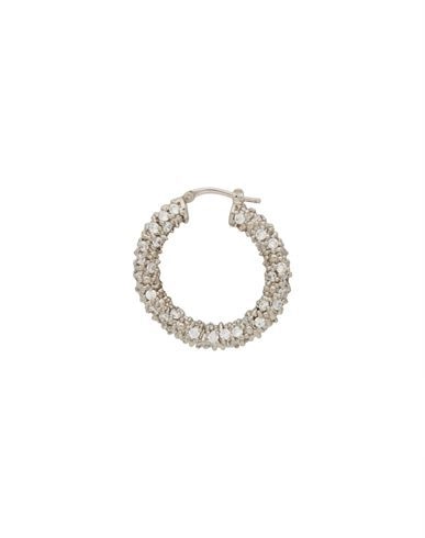 JIL SANDER Earrings Brass, Zirconia