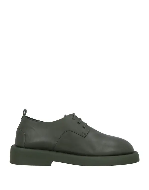 Marsèll Lace-up Derby Shoes In Calfskin - Green