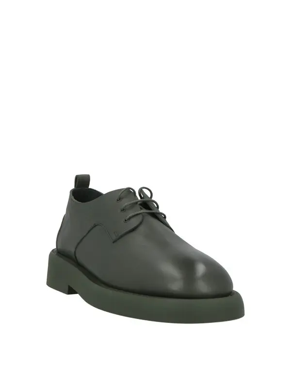 Marsèll Lace-up Derby Shoes In Calfskin - Green