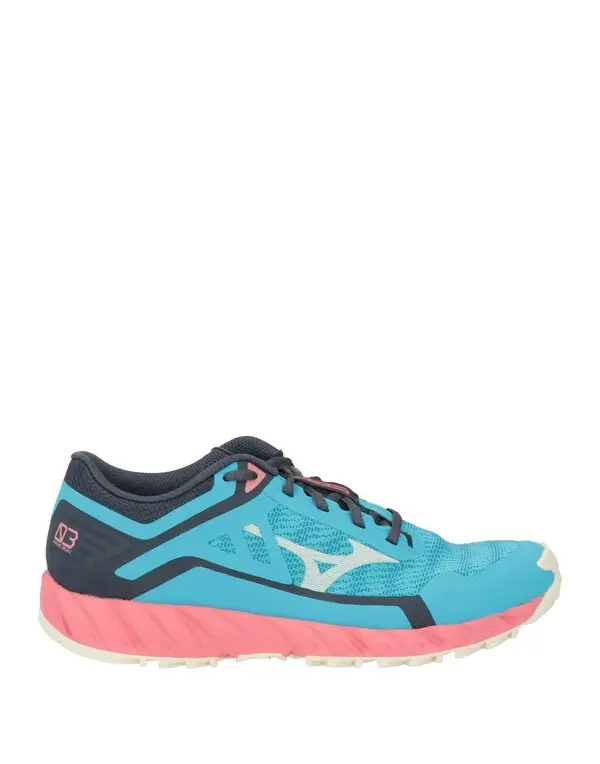 Mizuno Wave Ibuki Wos Sneakers In Textile And Synthetic Material - Blue