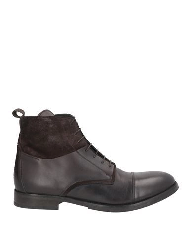 Moma Ankle Boots Dark Size Calfskin - Brown