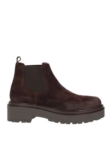 FABRIZIO CHINI Ankle Boots Size Leather