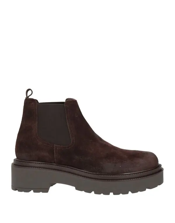 FABRIZIO CHINI Ankle Boots Size Leather