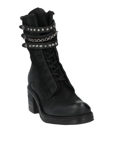 A.S.98 Leather Ankle Boots With Embellishments