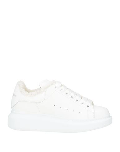 Alexander McQueen Sneakers Size Leather - White