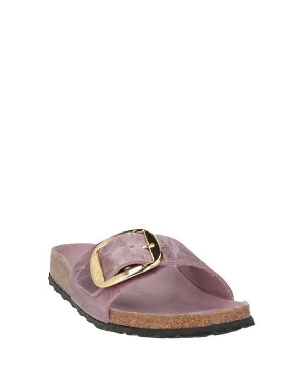 BIRKENSTOCK Sandals Plum Size Leather