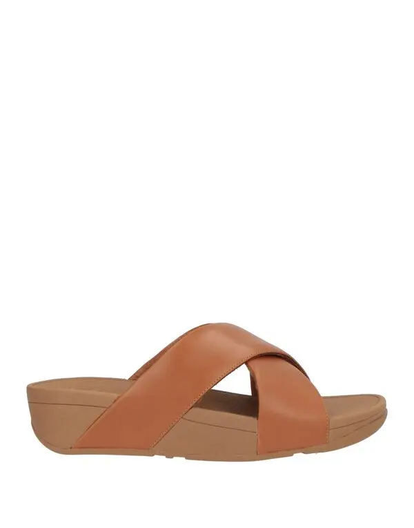 Fitflop Sandals Tan Size Leather