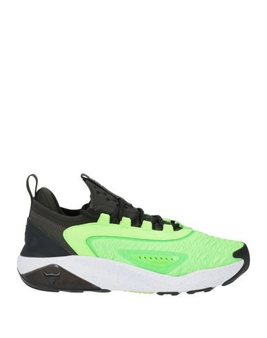 Under Armour Sneakers Lime Size Textile Fibers, Synthetic Material - Green