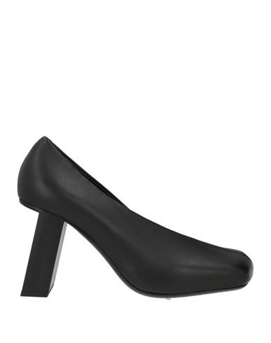 VIC MATIE Leather Pumps With Geometric Heel