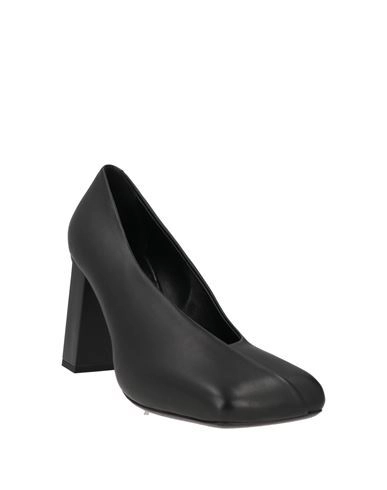 VIC MATIE Leather Pumps With Geometric Heel
