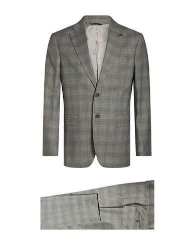 PAOLONI Suit Light Size Virgin Wool, Elastane