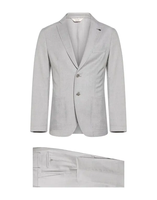 PAOLONI Suit Size Virgin Wool, Elastane