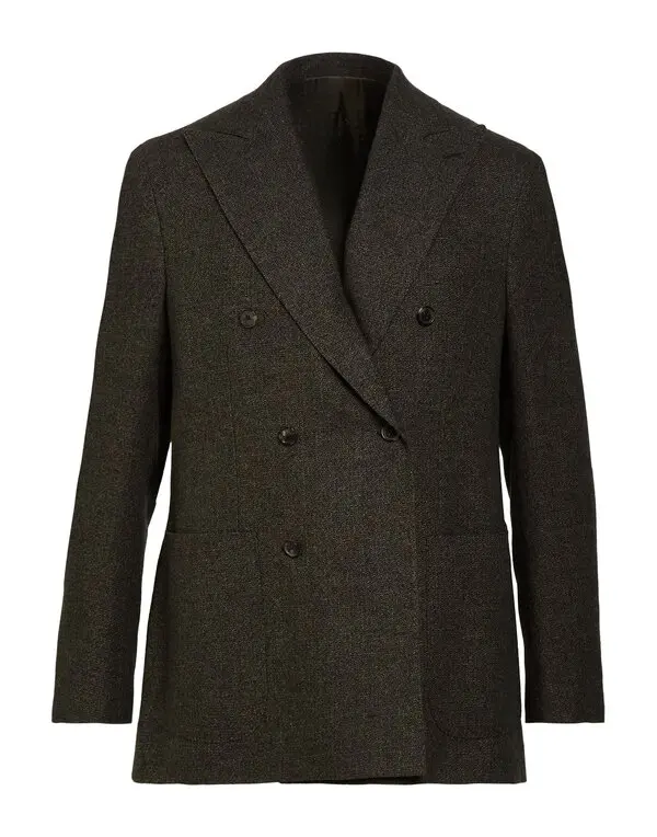 Caruso Blazer Size Wool, Linen, Cashmere