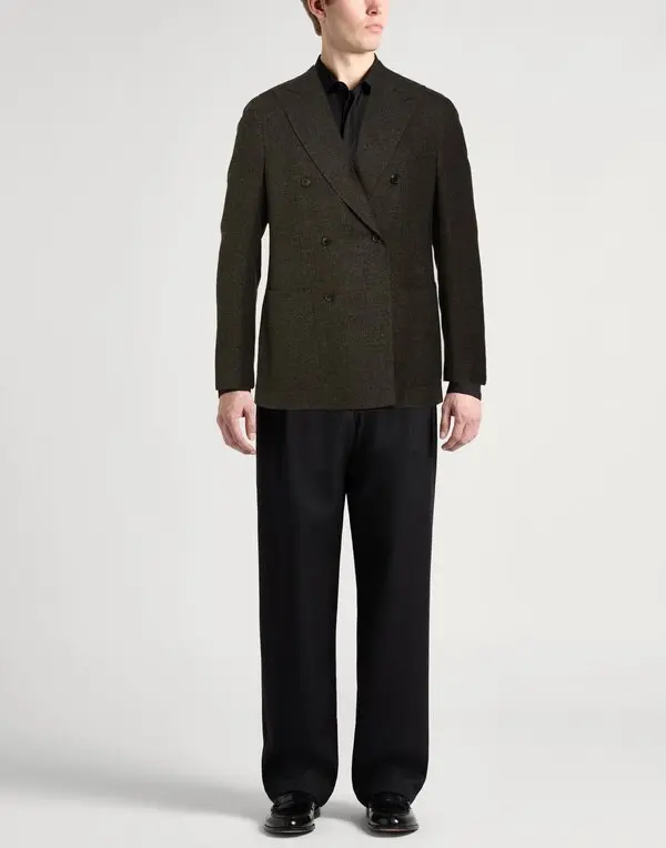 Caruso Blazer Size Wool, Linen, Cashmere