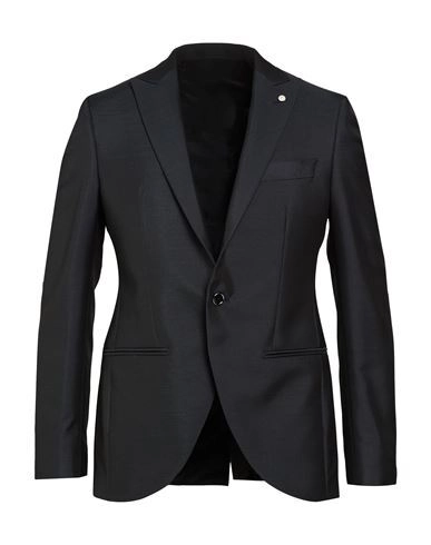 LUIGI BIANCHI MANTOVA Blazer Size Wool, Polyester