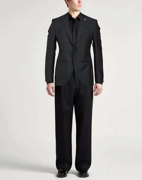 LUIGI BIANCHI MANTOVA Blazer Size Wool, Polyester